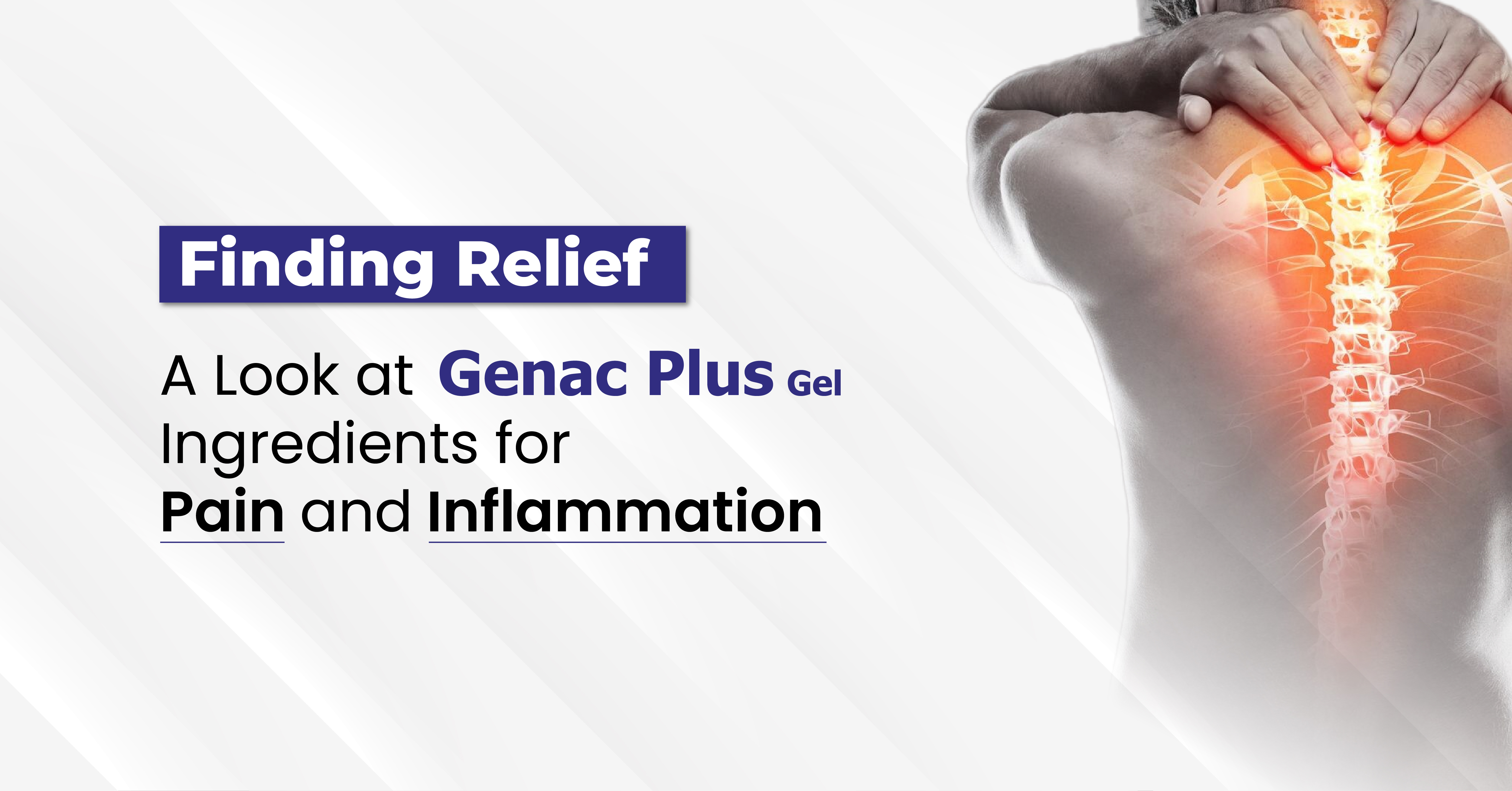 Genac Plus Gel for Pain & Inflammation: How the Ingredients Work Together